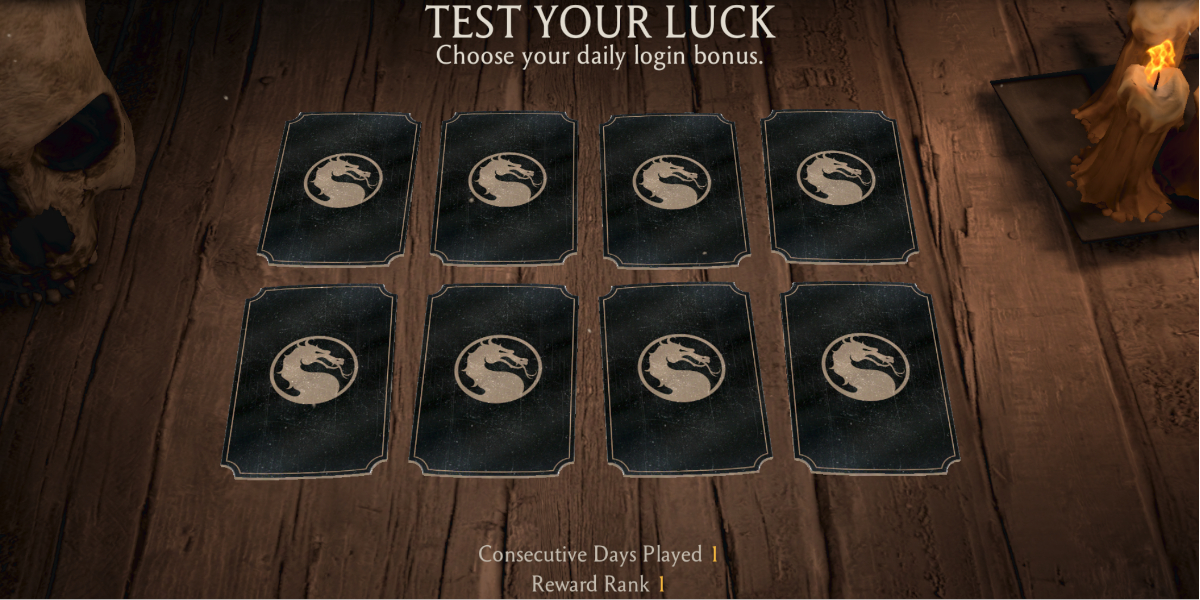 I Am Not Receiving My “Test Your Luck” Daily Login Reward in MK Mobile ...